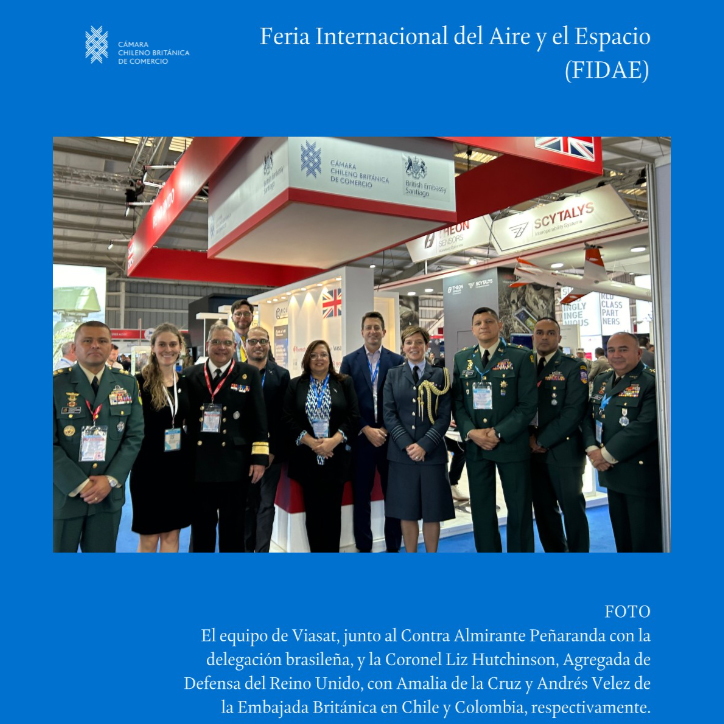 FIDAE – 23° FERIA INTERNACIONAL DEL AIRE Y DEL ESPACIO 2024 – BritCham